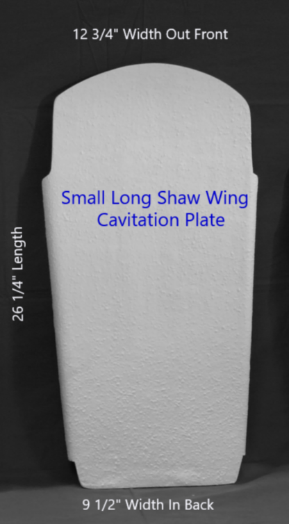 Stiffy Shaw Wing Cavitation Plate - Fibertex & Supply, Inc.