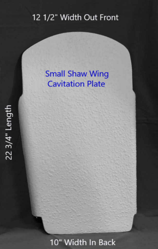Stiffy Shaw Wing Cavitation Plate - Fibertex & Supply, Inc.